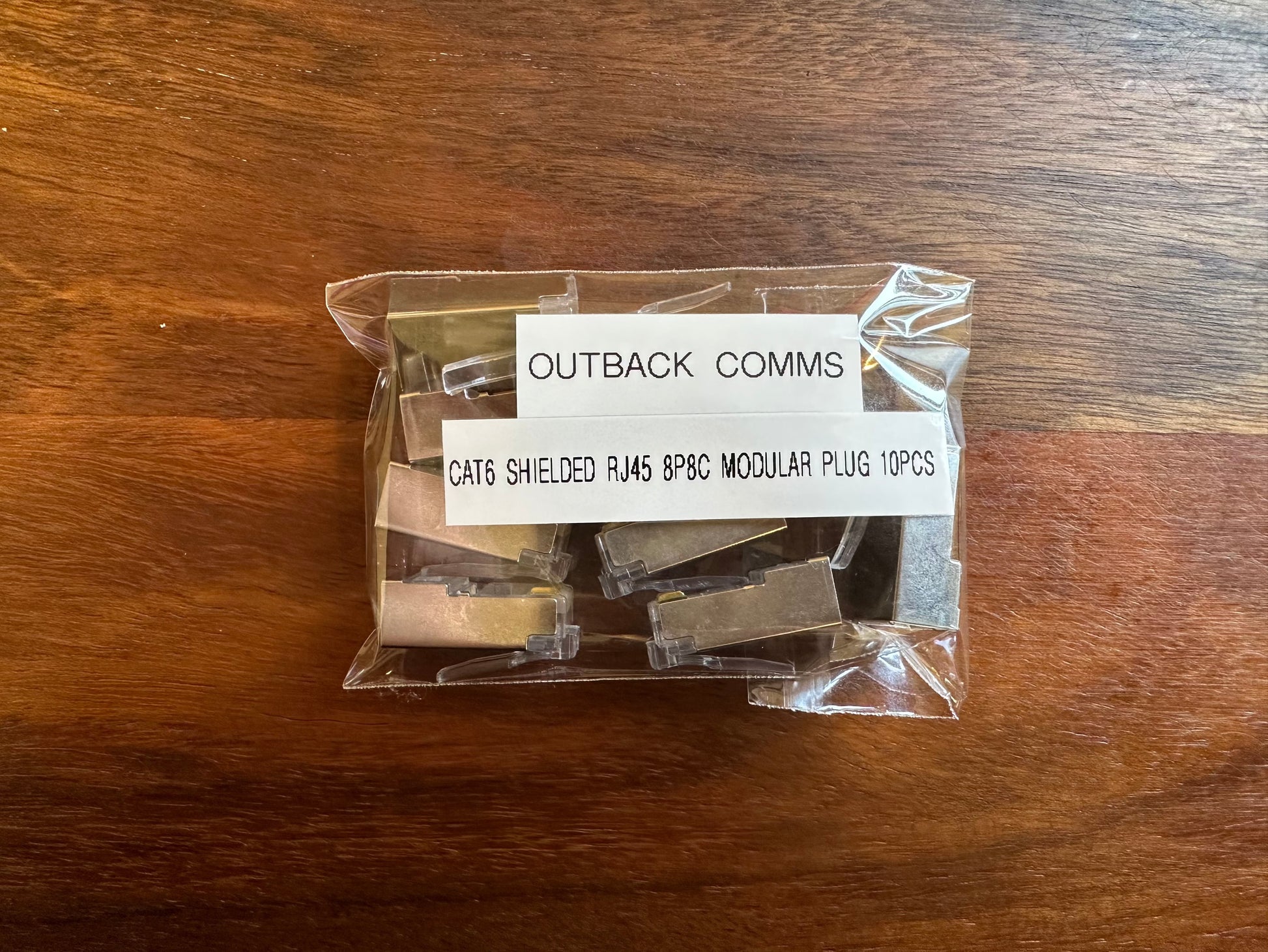 CAT6 Shielded RJ45 8P8C Modular Plug – Outback Comms
